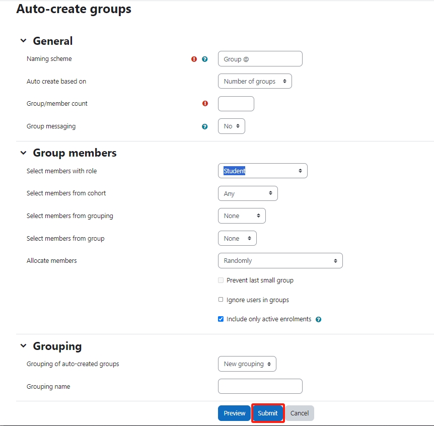 How To Create Groups Automatically Knowledge Base